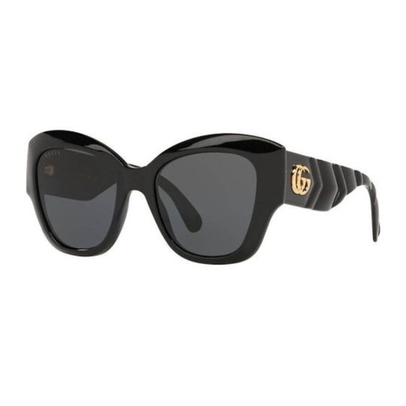 Gucci | Accessories | New Gucci Black Women Sunglasses Gucci Gg808s 00 ...